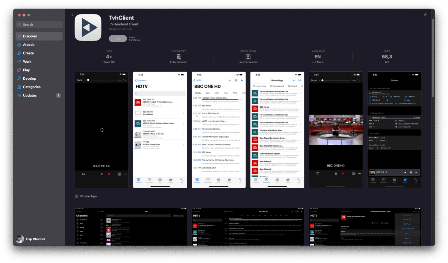 TVHeadend: SAT>IP decoder installation and configuration