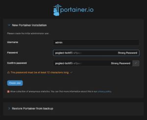 Portainer: Installation guide on Synology in Docker